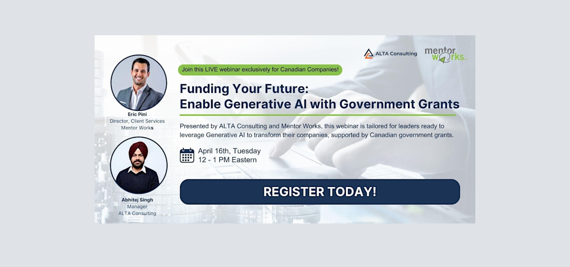 Funding Your Future: Enable Generative AI with Government Grants ...